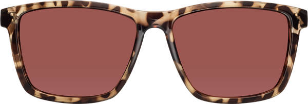 Tortoise Oversized Grandpa Square Tinted Sunglasses with Garnet Sunwear ...
