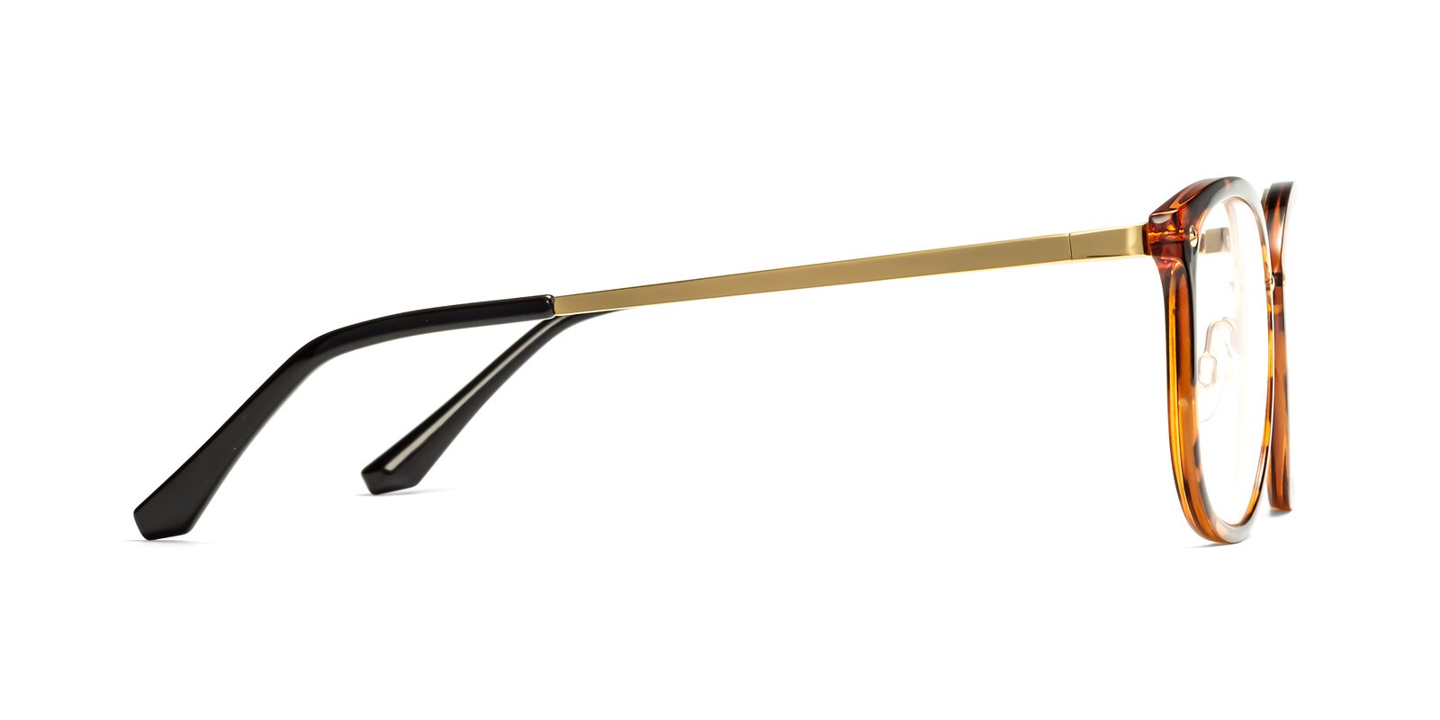 Tortoise-Golden Grandpa Oversized Butterfly Eyeglasses - Timeless