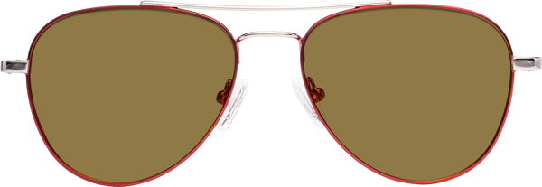 Silver Classic Titanium Aviator Polarized Sunglasses with Green Sunwear ...