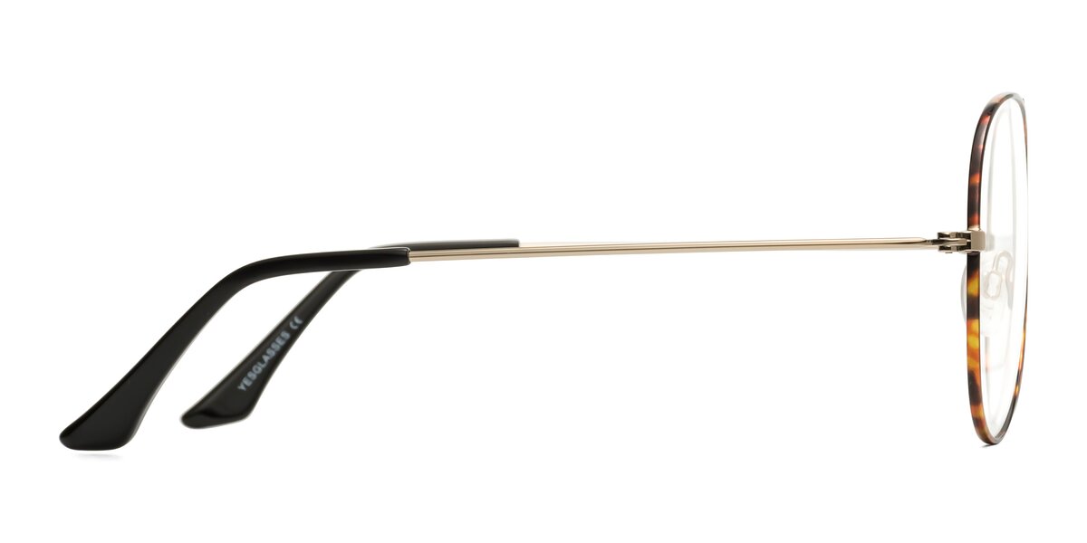 Tortoise Oversized Grandpa Aviator Eyeglasses - Paradise