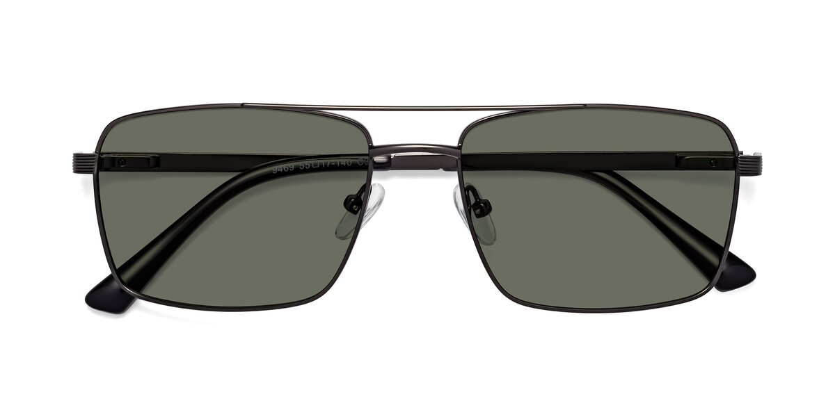 Tortoise Wayfarer Double Bridge Acetate Polarized Sunglasses with Brown ...