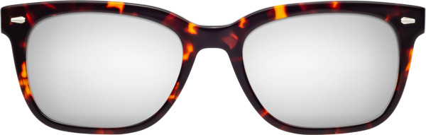 Red Tortoise Medium Thick Acetate Mirrored Sunglasses with Silver ...