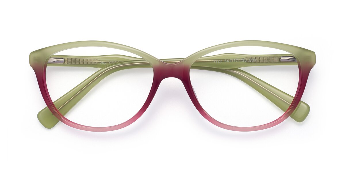 Black Retro-Vintage Acetate Cat-Eye Eyeglasses - Sparks
