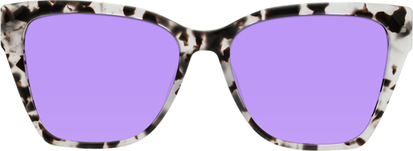 White Tortoise Medium Oversized Butterfly Tinted Sunglasses with Medium ...