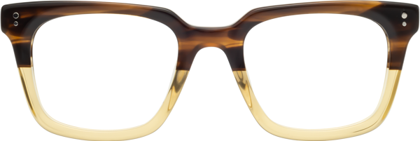 Brown/Oak Medium Acetate Square Eyeglasses - Clark
