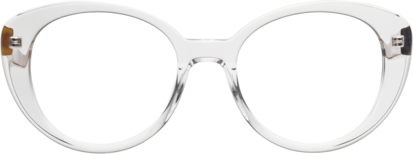 Matte Black Horn-Rimmed Acetate Oval Eyeglasses - Taffeta