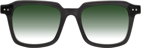 Dark Gray Bifocal & Progressive Acetate Square Gradient Sunglasses with ...