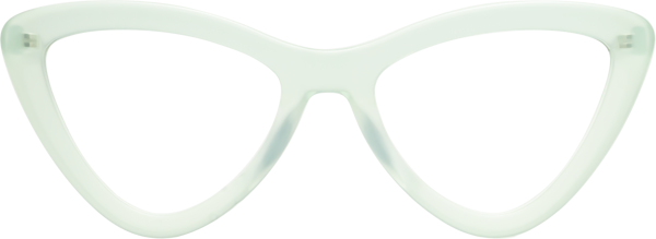 Light Green Hipster Acetate Butterfly Eyeglasses - Candy