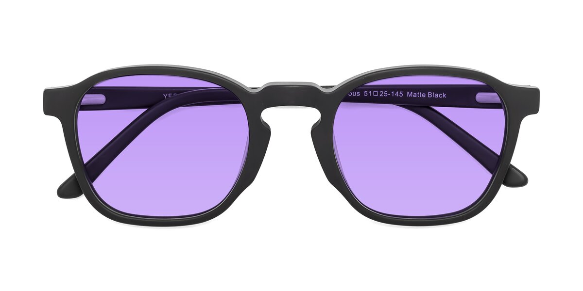Light Blue Retro-Vintage Classic Acetate Tinted Sunglasses with Light ...