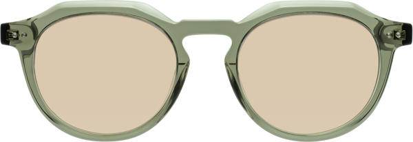Transparent Green/Tortoise Keyhole Bridge Acetate Geometric Tinted ...