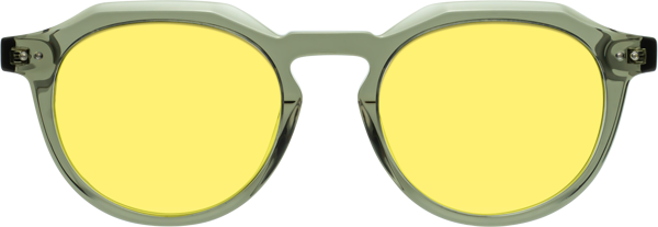 Transparent Green/Tortoise Keyhole Bridge Acetate Geometric Tinted ...