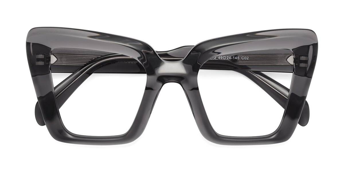 Tortoise-Golden Grandpa Oversized Butterfly Eyeglasses - Timeless