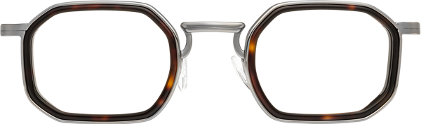 Matte Black Retro-Vintage Grandpa Rectangle Eyeglasses - 1940s