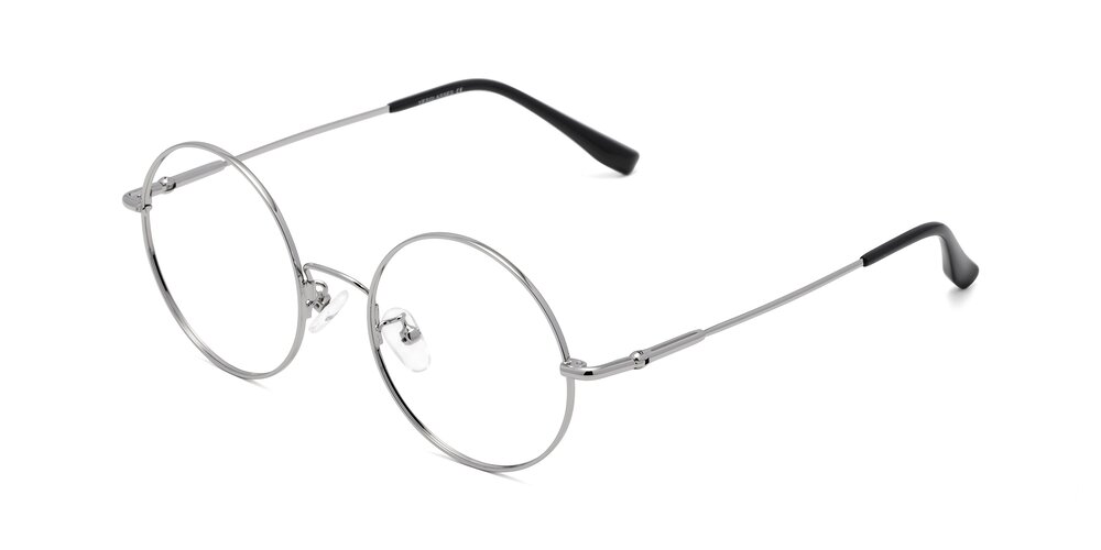 Silver Retro-Vintage Flexible Round Reading Glasses - Belly