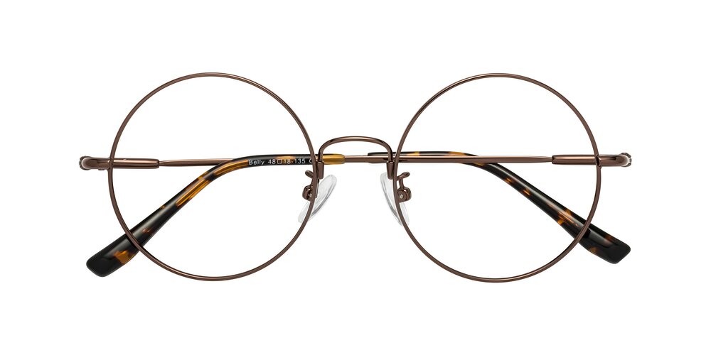 Gunmetal Narrow Flexible Round Eyeglasses - Melo