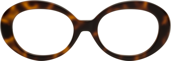 Tortoise Hipster Acetate Oval Eyeglasses - Fair