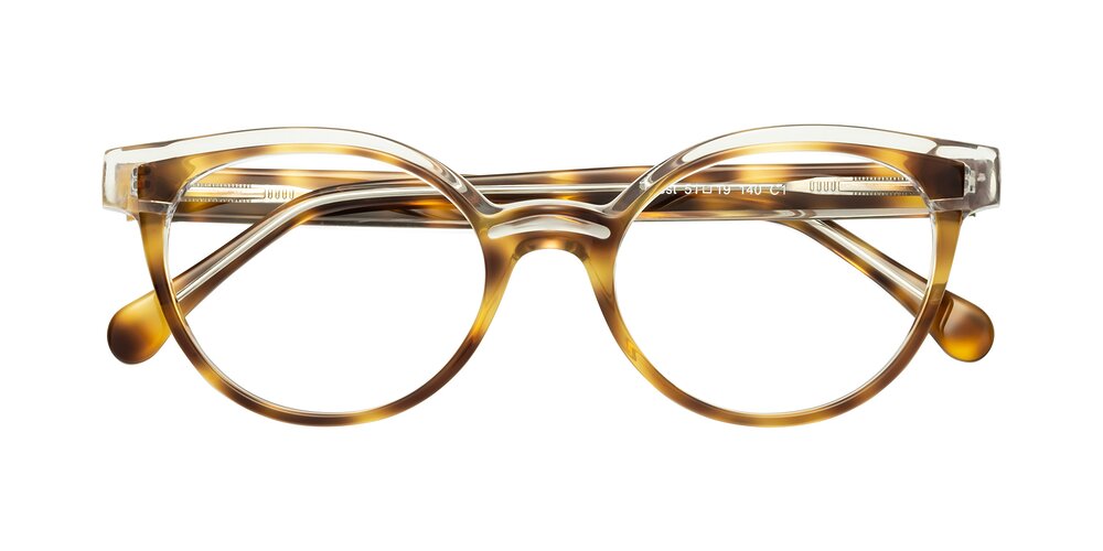 Brown Tortoise Hipster Acetate Cat-Eye Eyeglasses - Forest