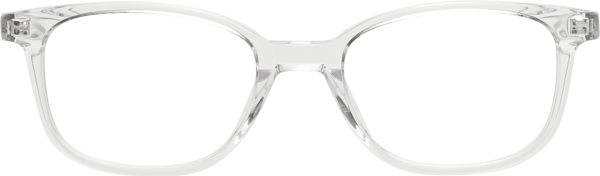 Clear Classic Low Bridge Fit Rectangle Blue Light Glasses - Jee