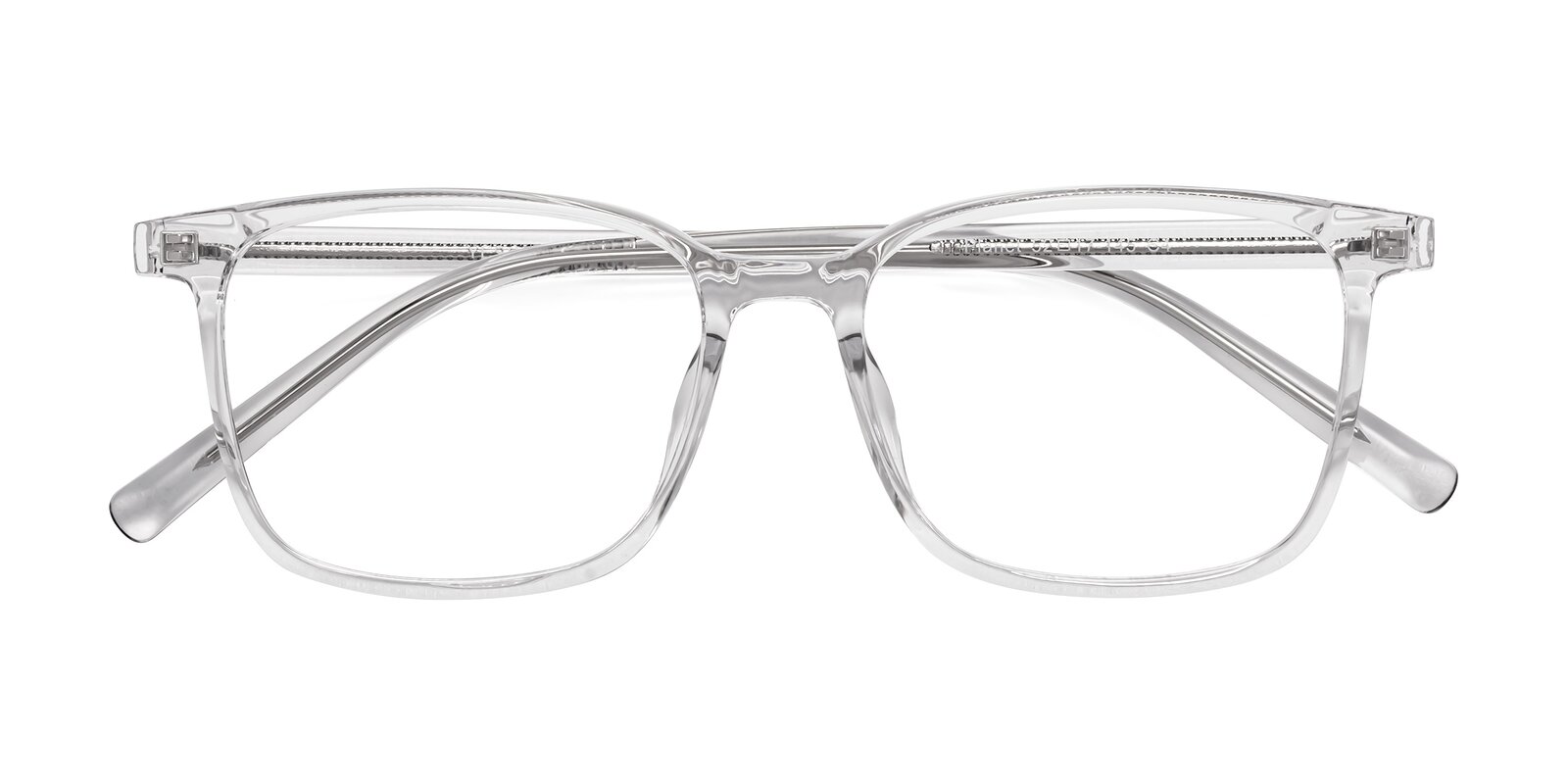 Clear Classic TR90 Rectangle Eyeglasses - Planet