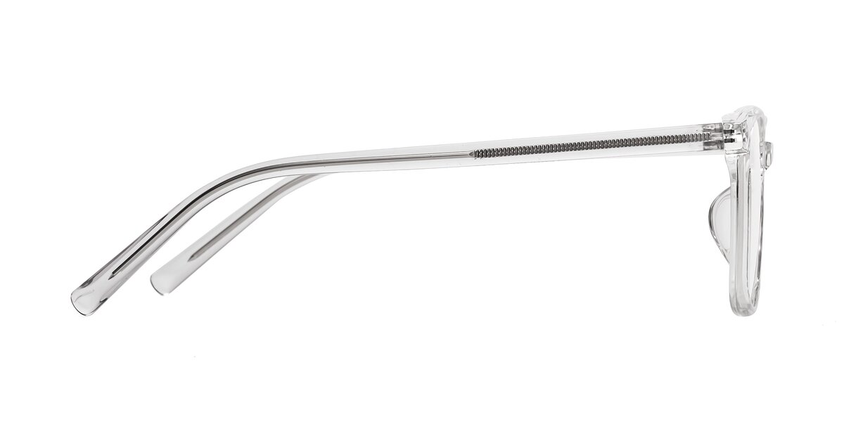 Clear Classic TR90 Rectangle Eyeglasses - Planet