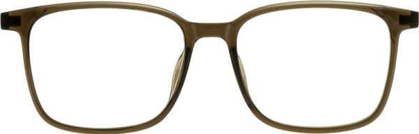 Coffee Classic TR90 Rectangle Eyeglasses - Planet