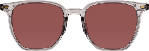 Light Purple Hipster Low Bridge Fit Geometric Tinted Sunglasses with ...