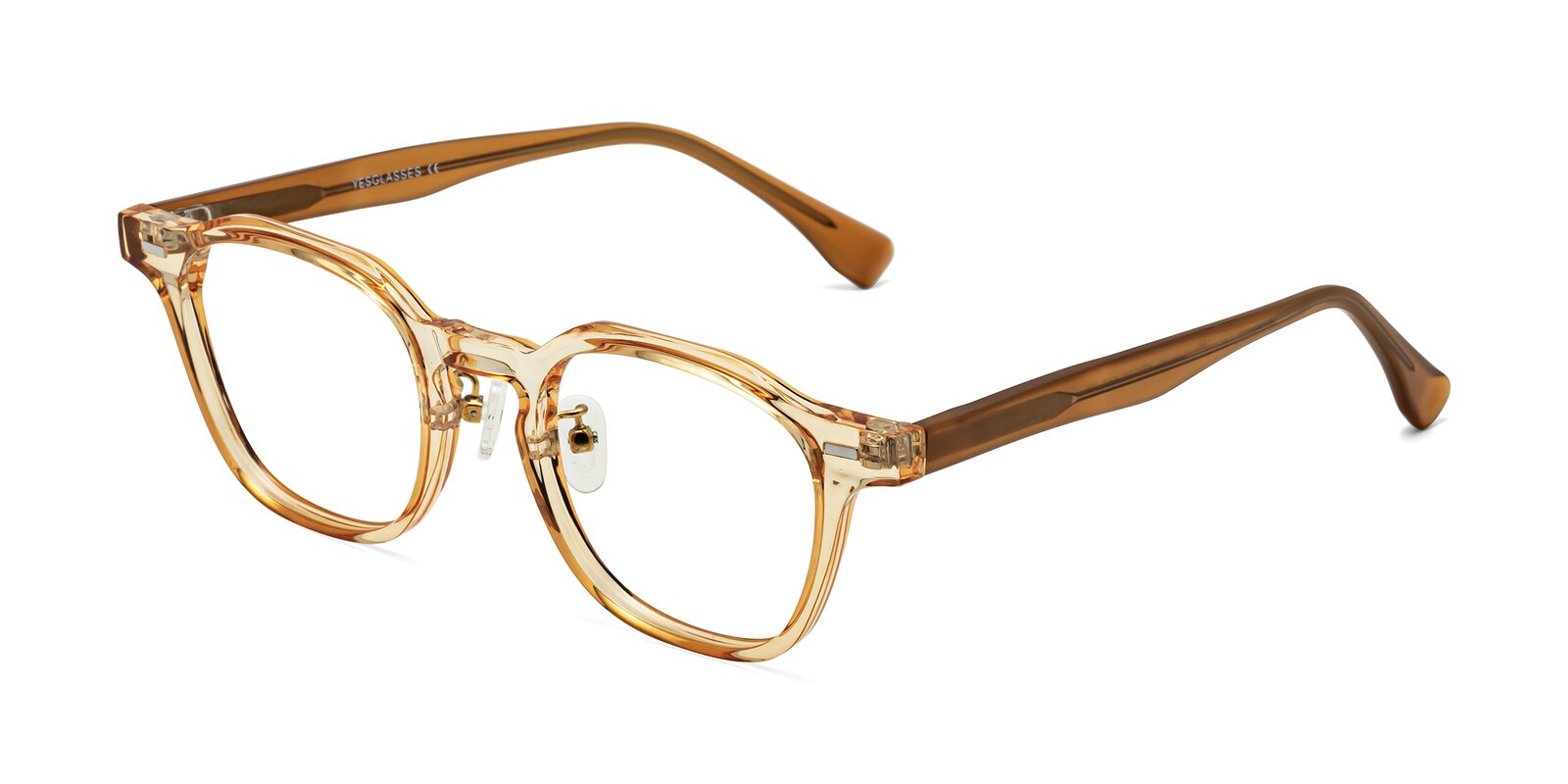 Amber Retro-Vintage Low Bridge Fit TR90 Eyeglasses - Mississauga