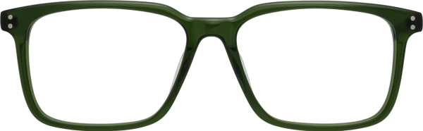 Jade Green Classic Acetate Rectangle Eyeglasses - Pretty