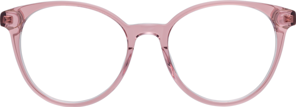 Pink Classic Acetate Cat-Eye Eyeglasses - Common
