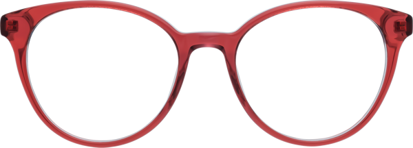 Red Classic Acetate Cat-Eye Eyeglasses - Common