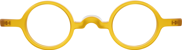 Honey Grandpa Geek-Chic Round Blue Light Glasses - Hominid