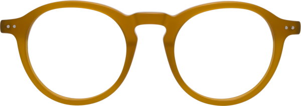 Caramel/Tortoise Retro-Vintage Keyhole Bridge Round Eyeglasses - Fade