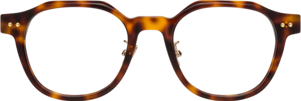 Tortoise Retro-Vintage Flexible Low Bridge Fit Eyeglasses - Costner