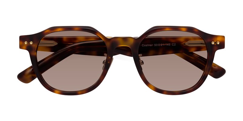 Gunmetal Classic Flexible Metal Tinted Sunglasses with Light Garnet ...