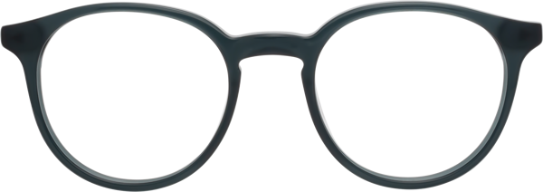 Abyss Blue/Tortoise Keyhole Bridge Acetate Round Eyeglasses - Party