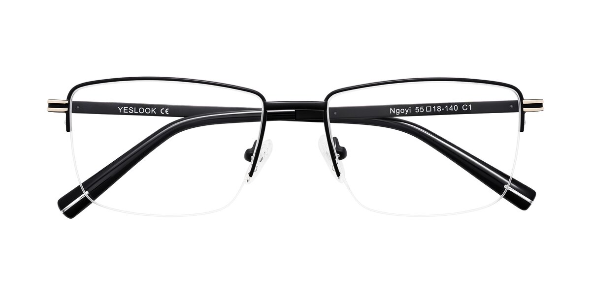 Half-Rim Eyeglasses & Frames | Yesglasses