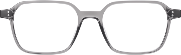 Gray Classic Plastic Rectangle Blue Light Glasses - Schwedts