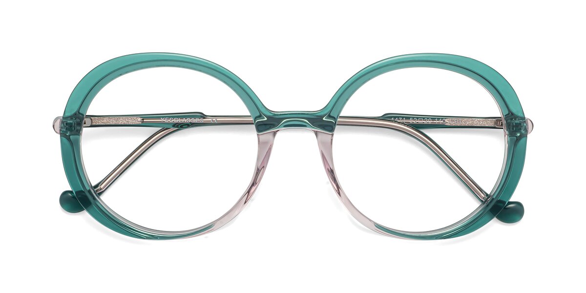 Tortoise Horn-Rimmed Acetate Butterfly Eyeglasses - Riffe