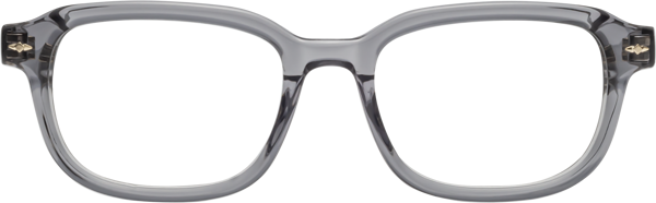 Matte Black Retro-Vintage Grandpa Rectangle Eyeglasses - 1940s