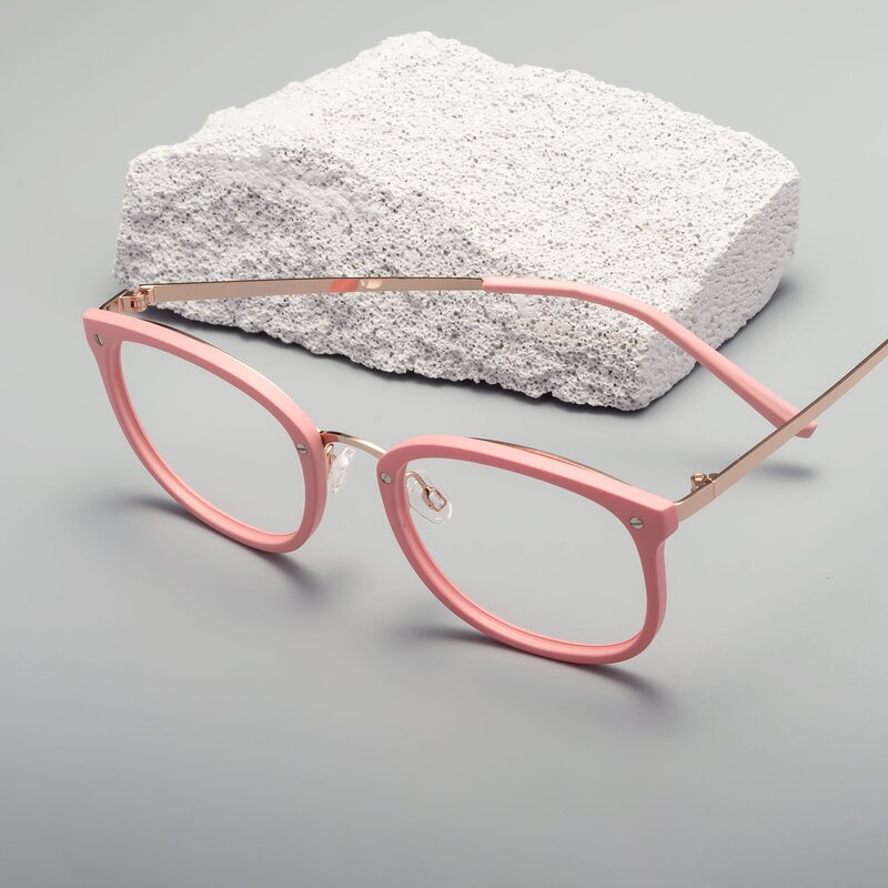 Pink Grandpa Oversized Butterfly Eyeglasses - Timeless