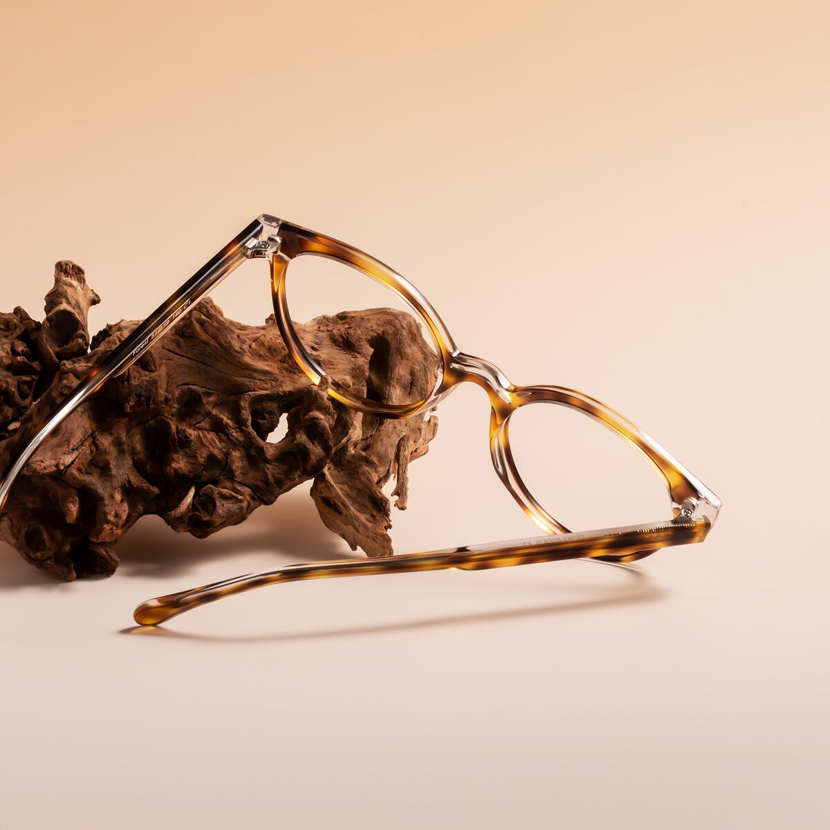 Brown Tortoise Hipster Acetate Cat-Eye Eyeglasses - Forest